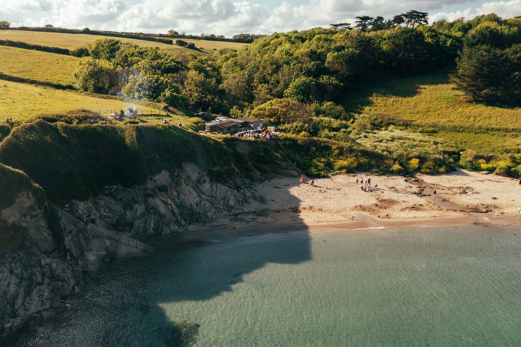 The Hidden Hut, Porthcurnick Beach